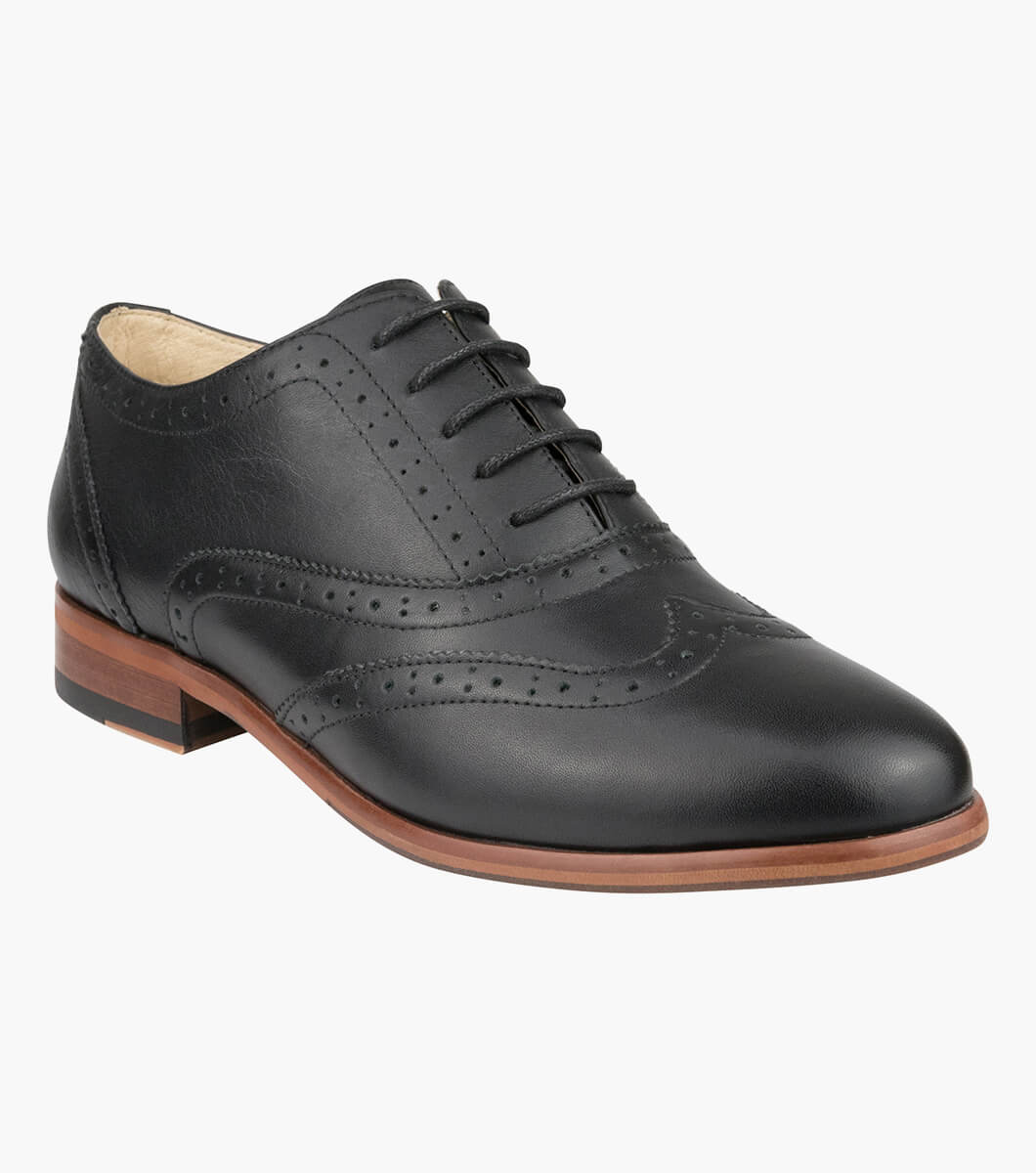 Flex Brogue Wingtip Derby Women’s Flats | Florsheim.com